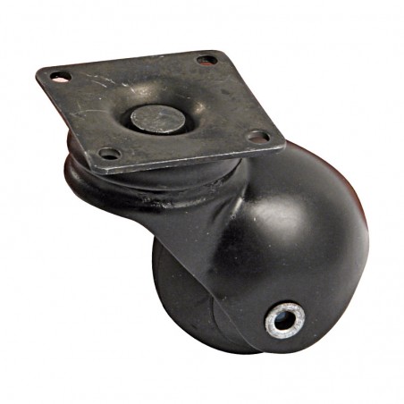 Roulette Pivotante, Roue Sphere Diametre 050, Charge 40 Kg